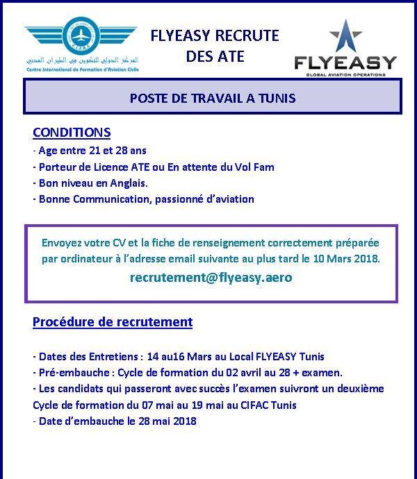 FLYEASY /// Recrute » Offres d'emplois