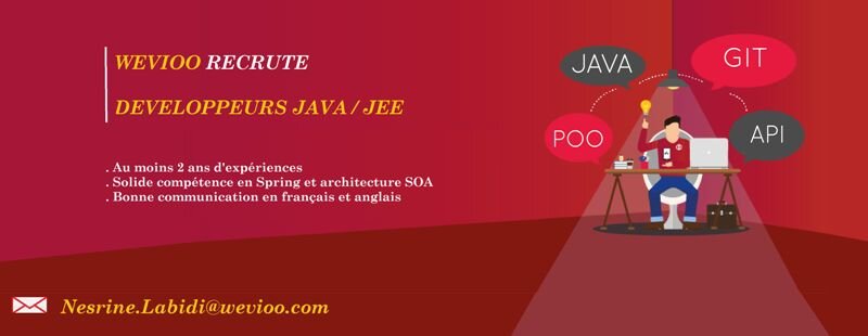 WEVIOO // recrute [ offre n°1 - Juin ] » Offres d'emplois