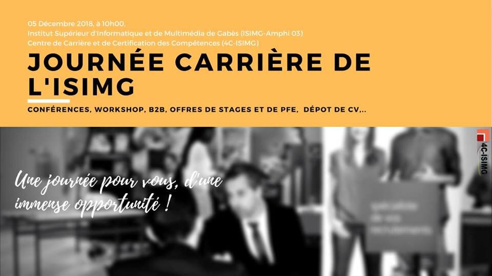 Journée Carrière de l'ISIMG » Offres d'emploi