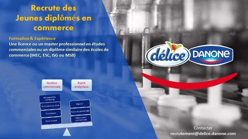 Délice Danone // recrute – Offres d'emploi
