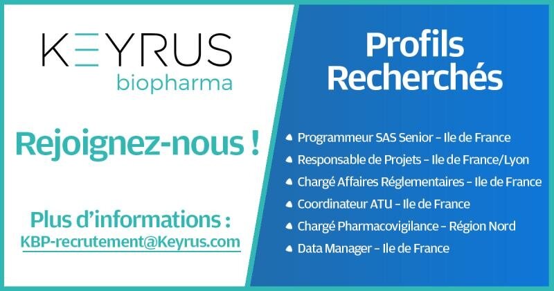 Keyrus Biopharma / recrute – Offres d'emploi