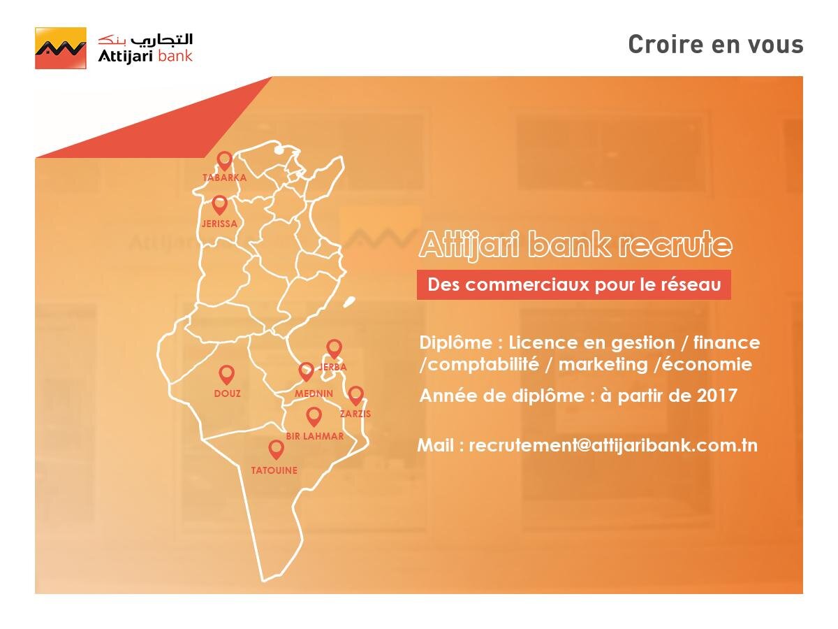 Attijari Bank / recrute – Offres d'emploi