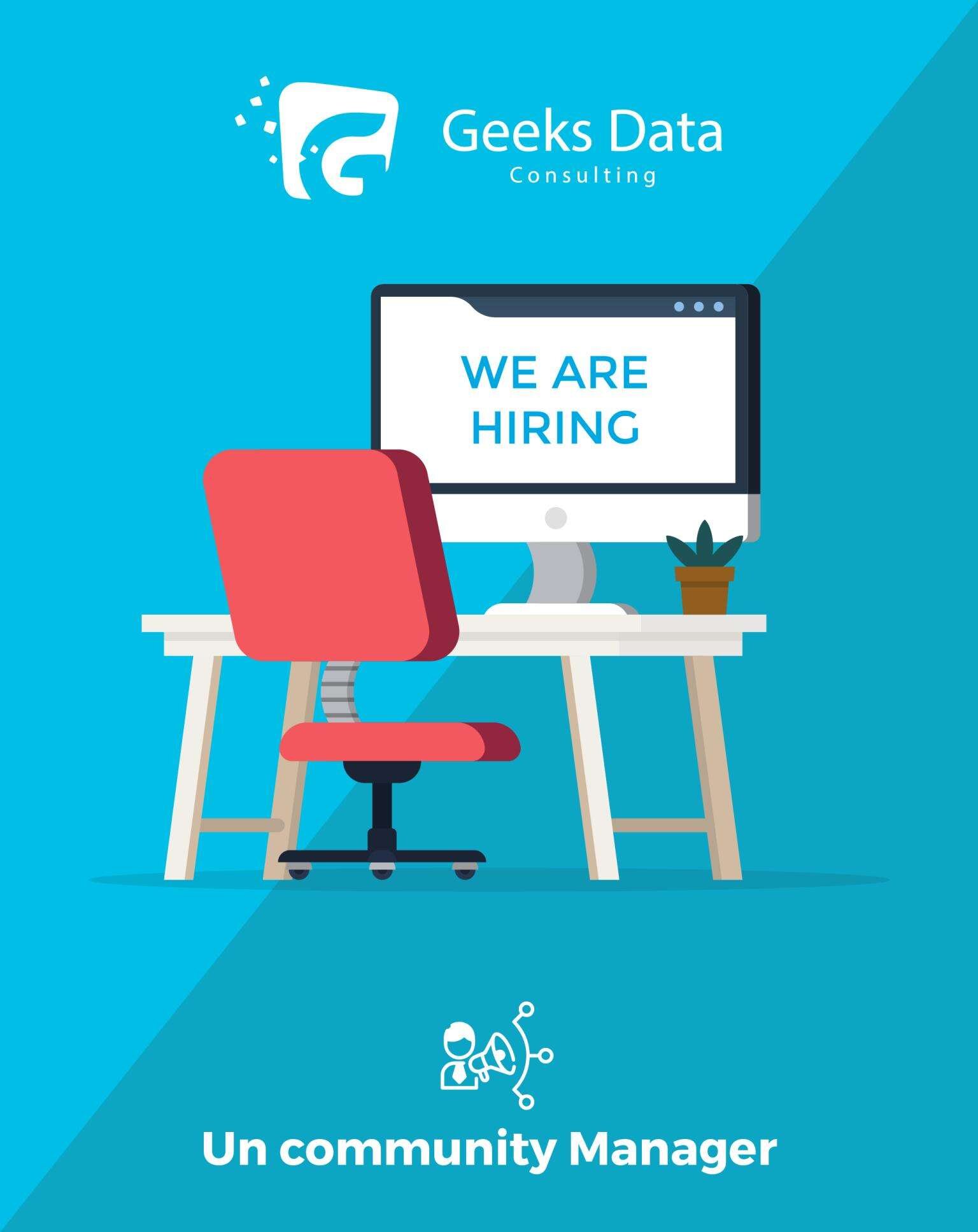 Geeks Data Consulting / recrute [Community Manager] – Offres d'emploi