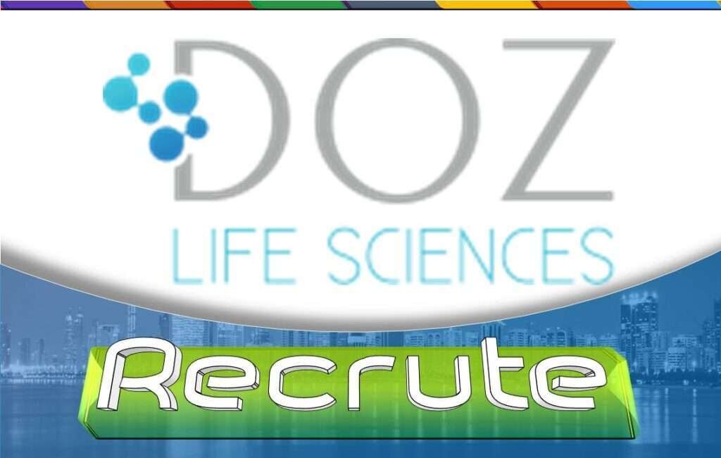 DOZ LIFE SCIENCES / recrute » Offres d'emplois