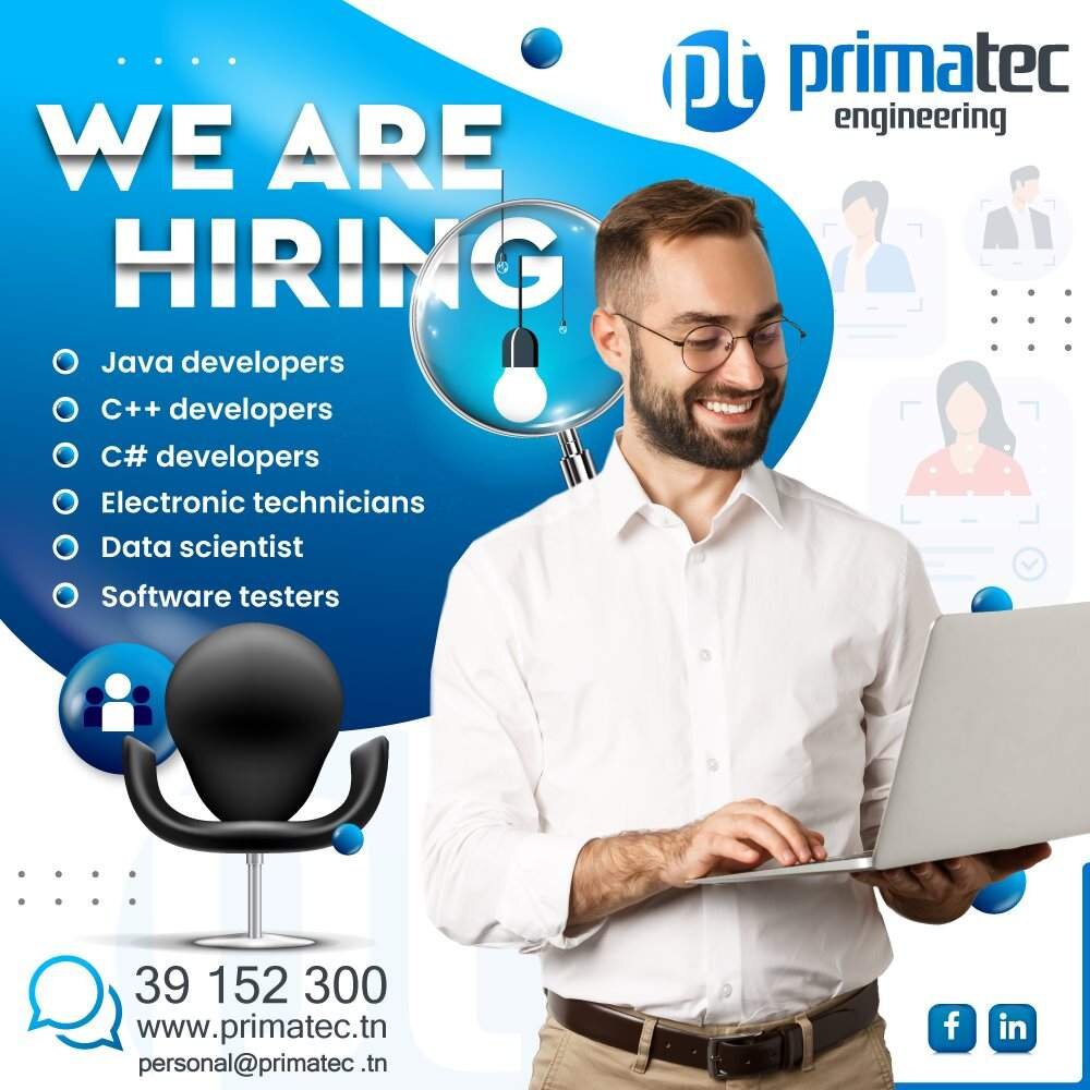 Primatec Engineering / recrute – Offres d'emploi