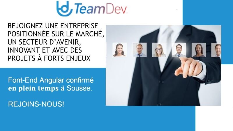 TEAMDEV / recrute » Offres d'emplois