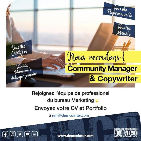 Le Groupe DE.M.CO / recrute » Offres d'emplois