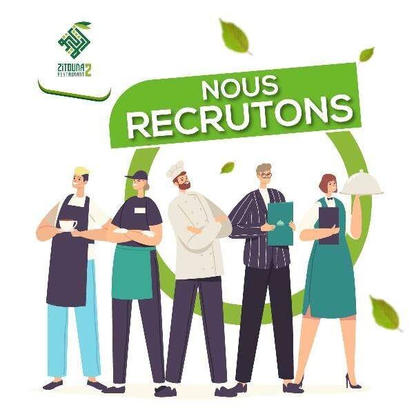 Restaurant Zitouna 2 / recrute » Offres d'emplois