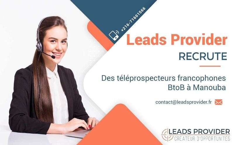 LEADS PROVIDER / recrute – Offres d'emploi