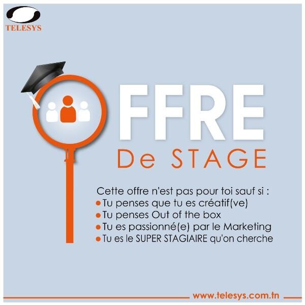 🚨 𝗢𝗙𝗙𝗥𝗘 𝗗𝗘 𝗦𝗧𝗔𝗚𝗘 🚨 » Divers » Stage » Offres d'emplois