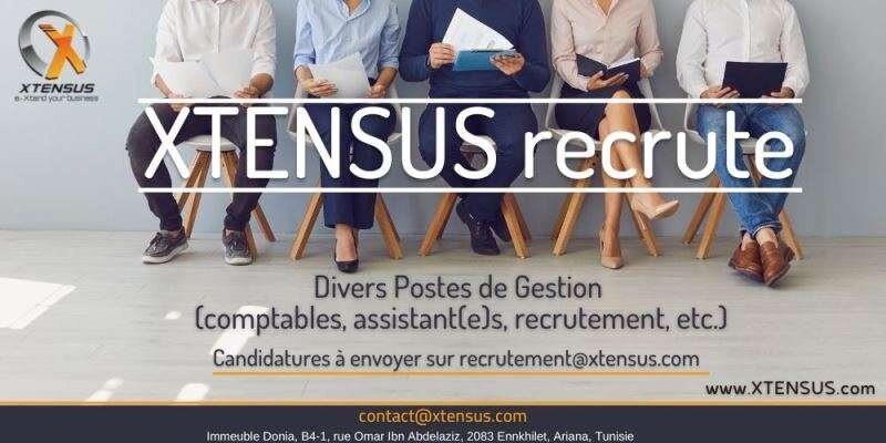 Xtensus / recrute » Offres d'emplois
