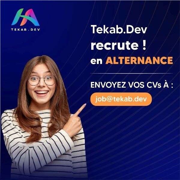 Tekab Dev / recrute – Offres d'emploi