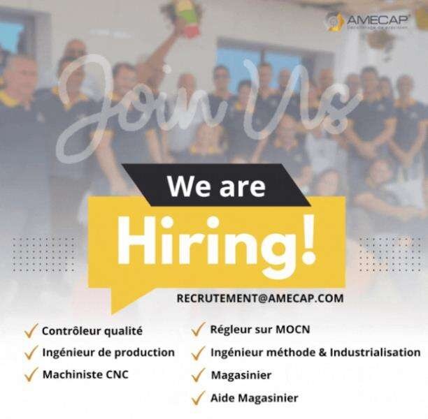 AMECAP / recrute [plusieurs profils] – Offres d'emploi