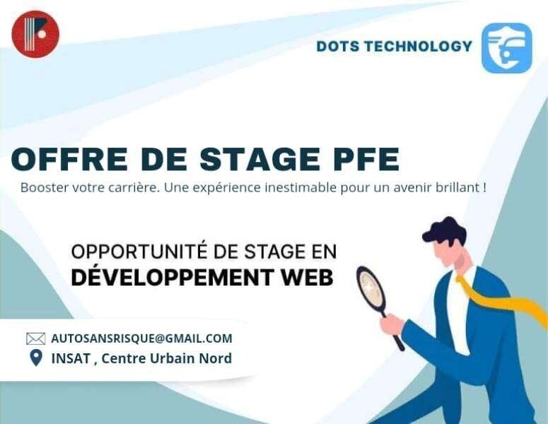 DOTS TECHNOLOGY / recrute [Stage PFE] – Offres d'emploi