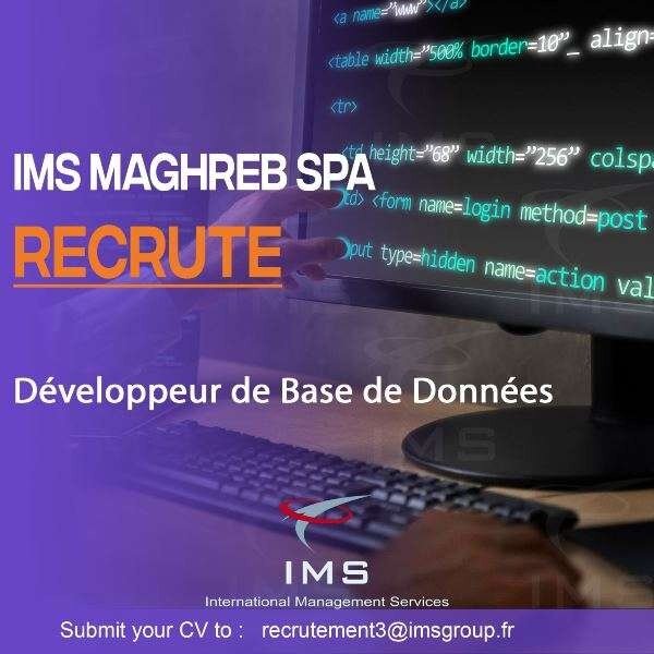 IMS Maghreb / recrute » Offres d'emplois