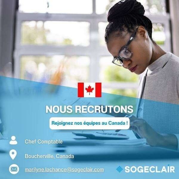 Sogeclair / recrute [#Canada ] » Offres d'emplois