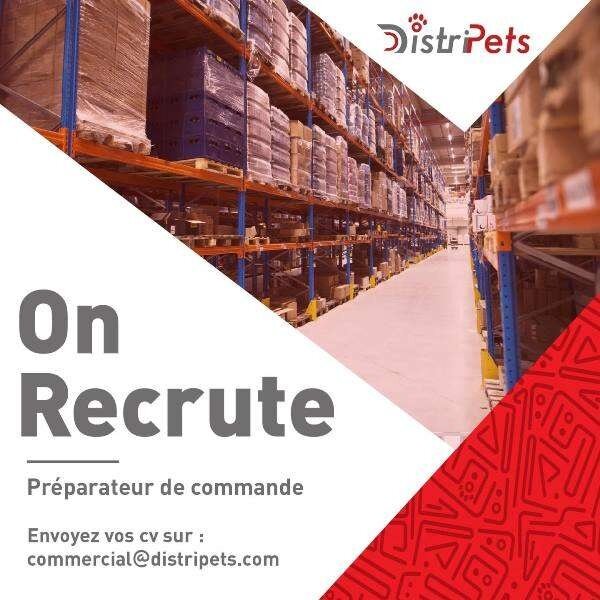 DISTRIPETS / recrute 📢 – Offres d'emploi