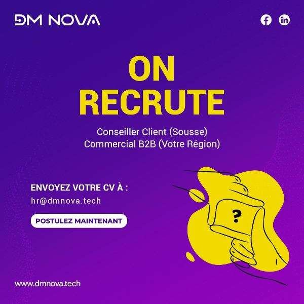 DM Nova / recrute » Offres d'emplois